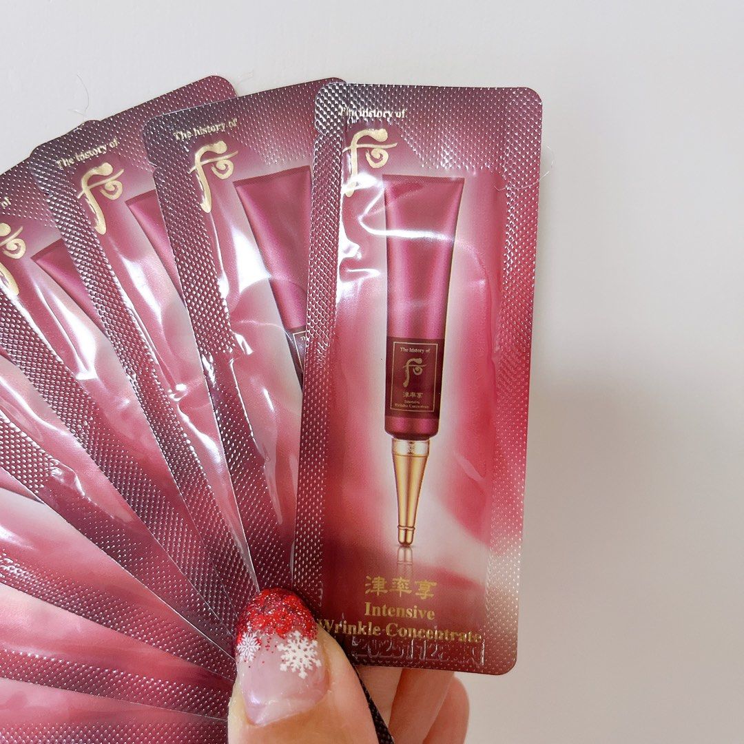 [現貨] 10ml 專櫃正版The History of Whoo Intensive Wrinkle Concentrate sample ...