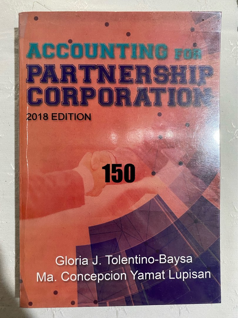 ACCOUNTING FOR PARTNERSHIP CORPORATION, Hobbies & Toys, Books ...