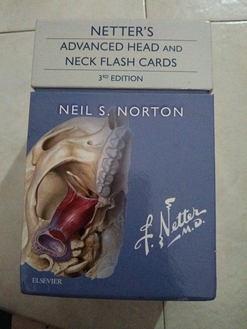 Advance head and neck flash cards dentistry and medical book, Hobbies ...