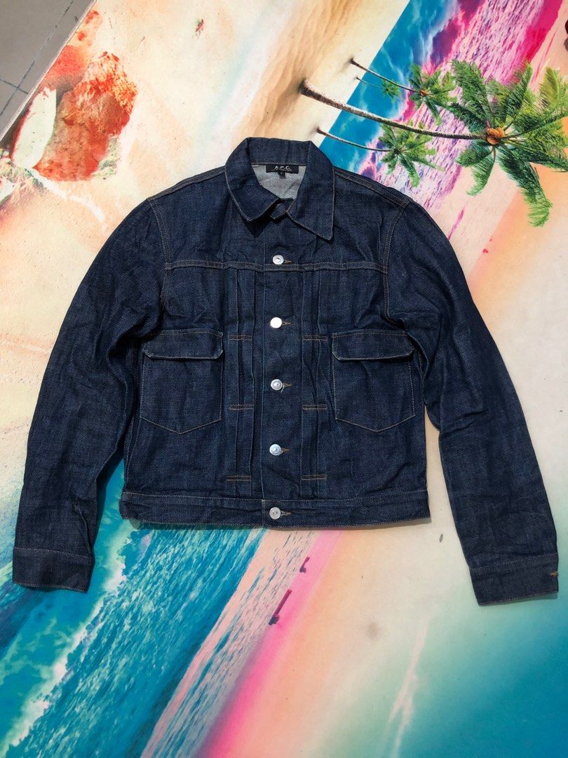 APC Selveged Jacket, Men's Fashion, Tops & Sets, Hoodies on Carousell