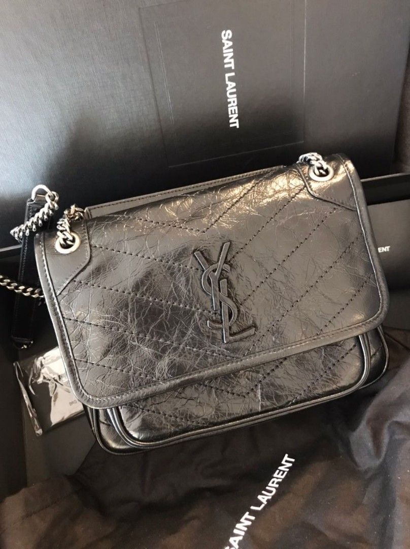 Authentic YSL Baby Niki, Luxury, Bags & Wallets on Carousell
