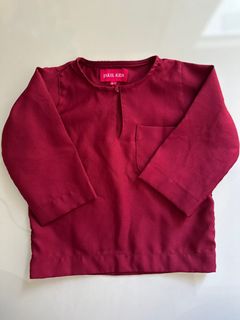 Jakel Kids Baju Melayu Light Brown, Babies & Kids, Babies & Kids ...