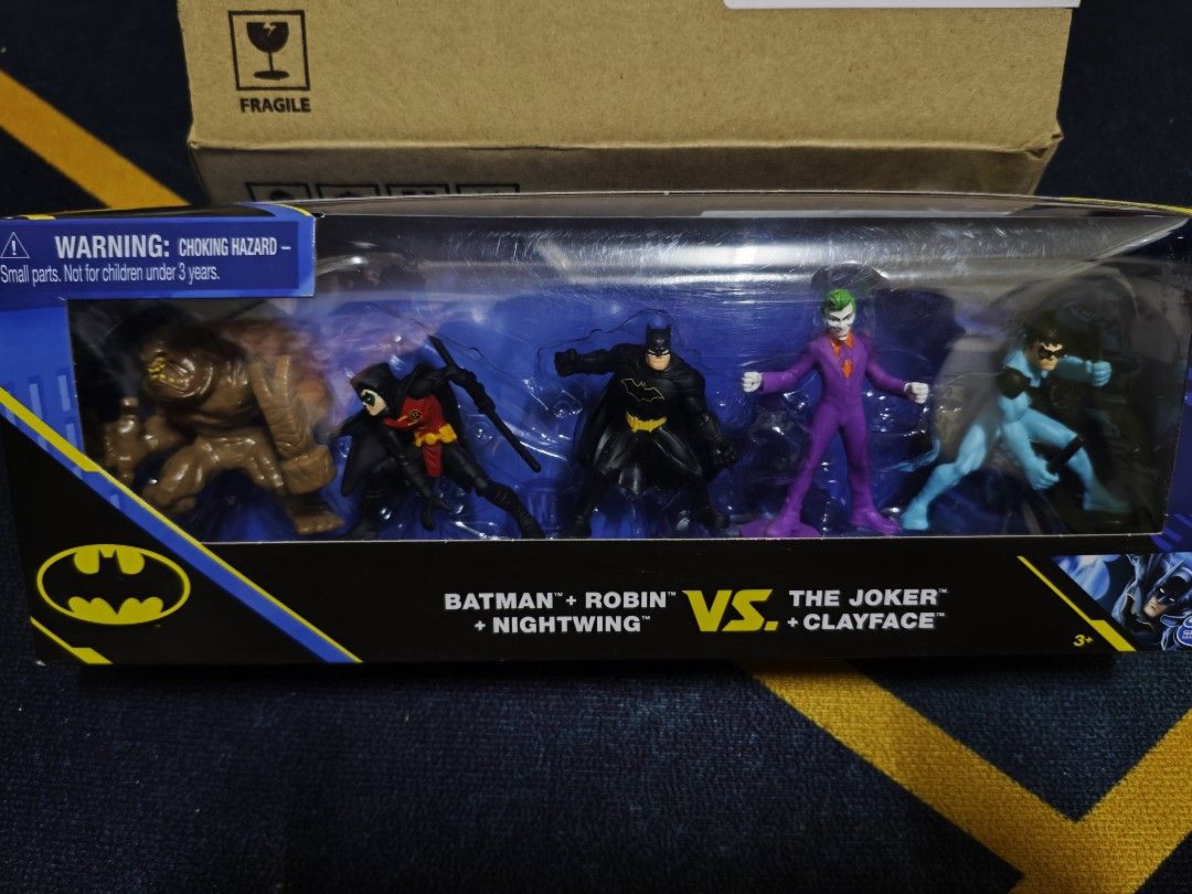 Batman Spin Master Set, Hobbies & Toys, Toys & Games on Carousell