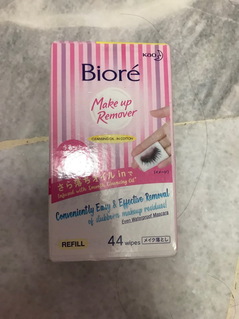 Biore make up remover, Beauty & Personal Care, Face, Face Care on Carousell