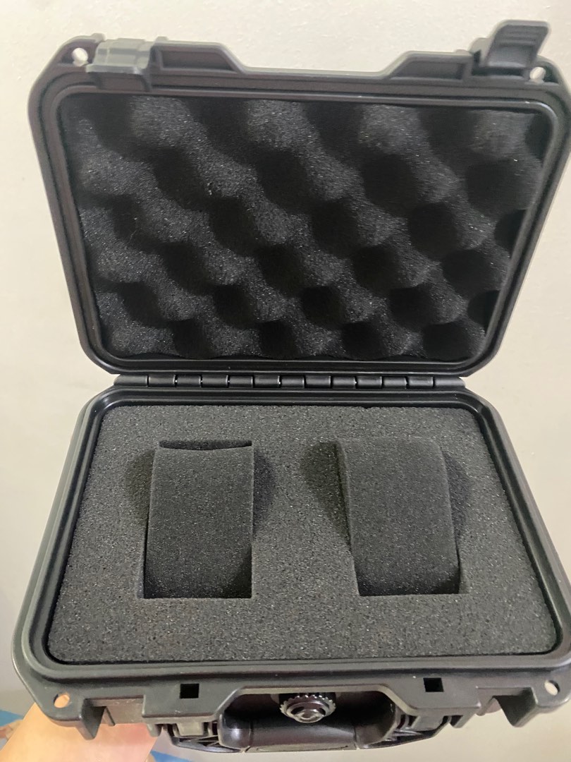 Black Watch Case Holder Box, Men's Fashion, Watches & Accessories ...