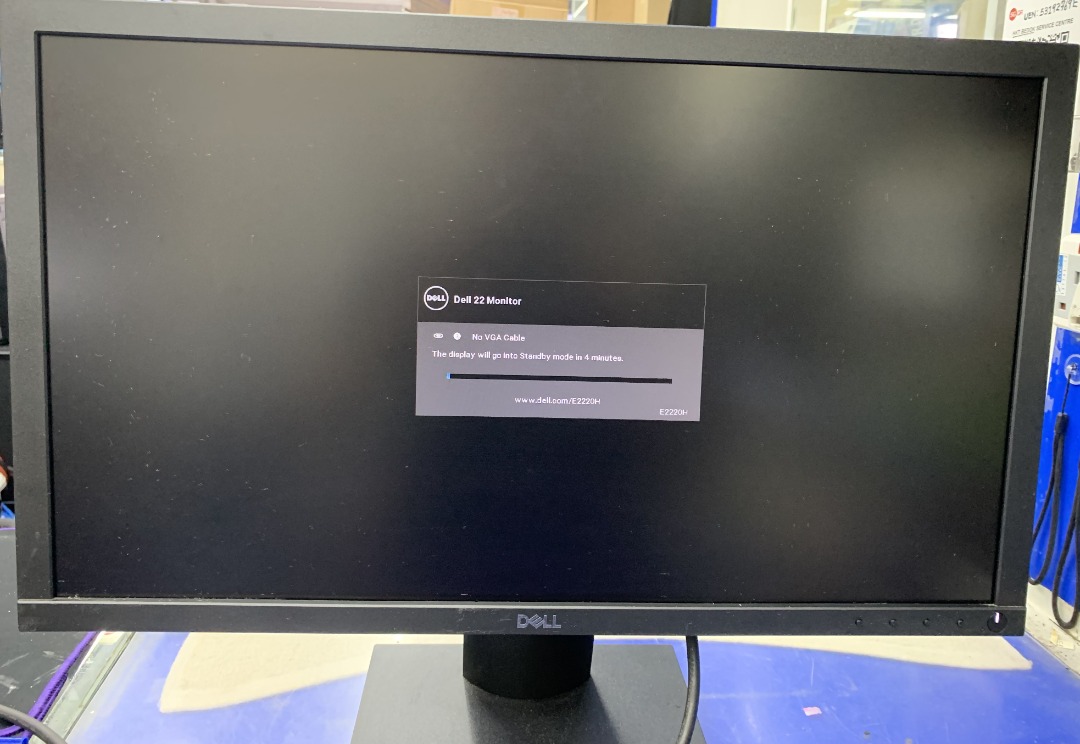 Budget Used LED Monitor Brand Dell 22" Manufactory Year 2021, Computers ...