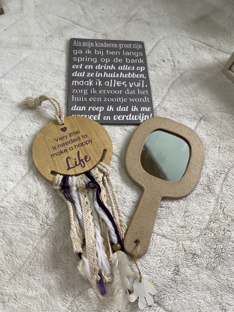 Bundle Home Decir and Mirror, Hobbies & Toys, Stationary & Craft, Other ...