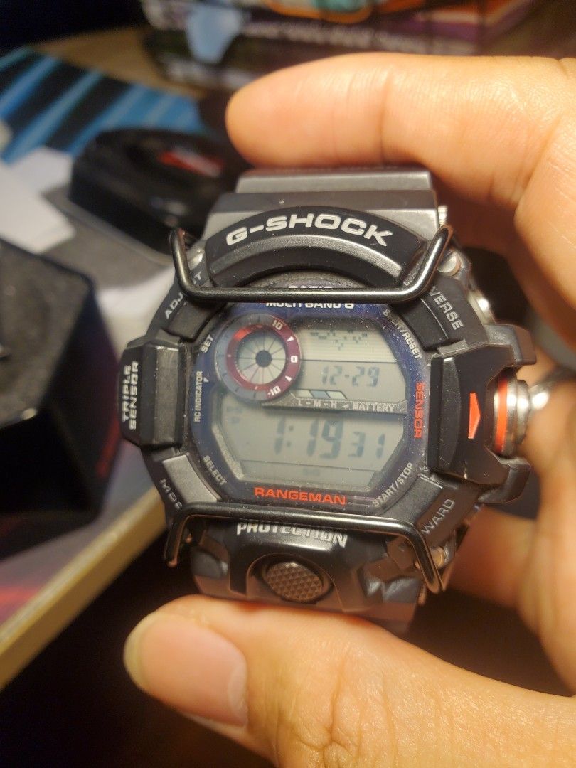 Casio G-Shock Rangeman GW-9400 Tough Solar Multi band 6 Full Set, Men's Fashion, Watches ...