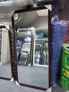 LAST !! 1 unit -Cermin Dinding Besar 3x6ft, Furniture & Home Living ...
