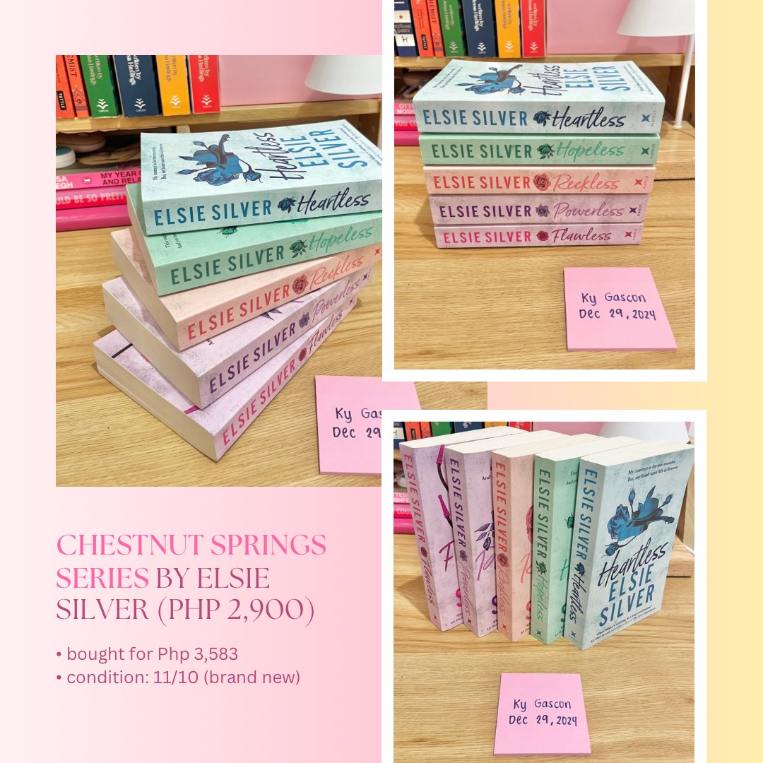 Chestnut Springs Series by Elsie Silver, Hobbies & Toys, Books ...