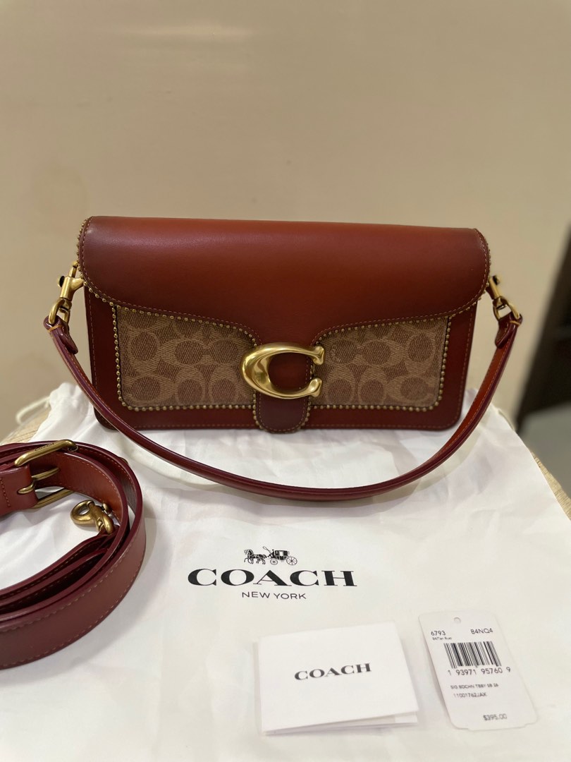 Coach 6793 Tabby Shoulder Bag 26 In Signature Canvas With Beadchain Tan ...