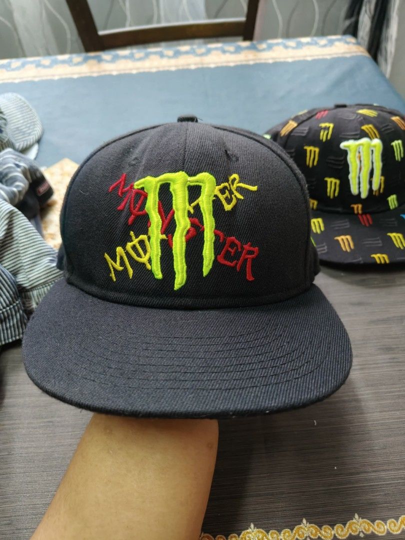 Combo Cap monster energy full sulam Dan monter energy snapback. Baca ...
