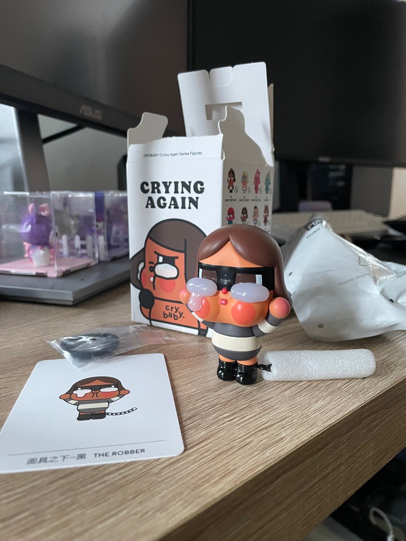 CRYBABY Crying Again Series - ROBBER, Hobbies & Toys, Toys & Games on ...