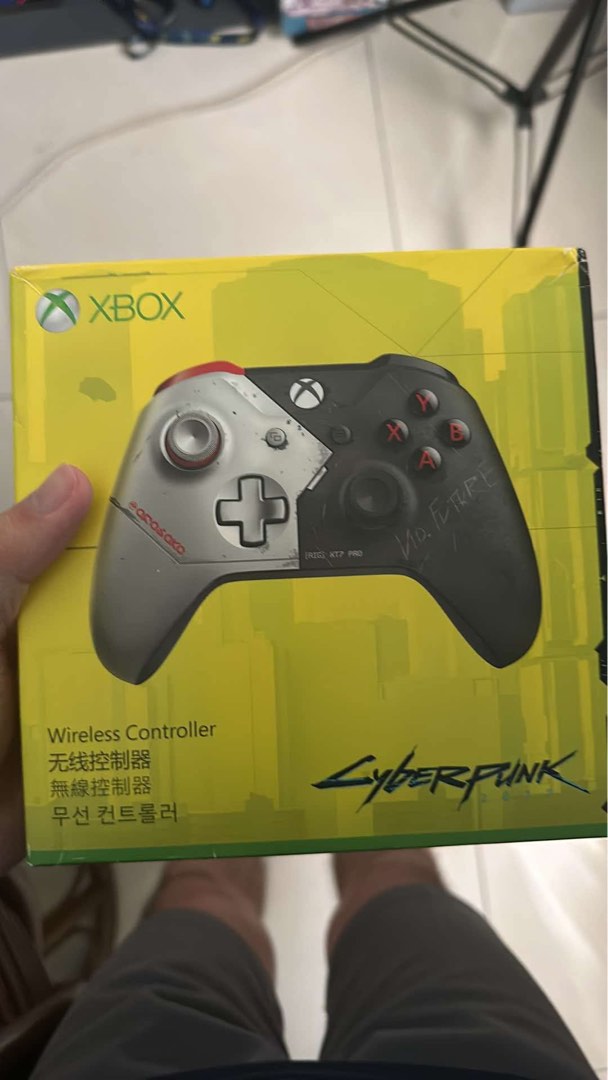 Cyberpunk 2077 Limited Edition Xbox One Controller, Video Gaming ...