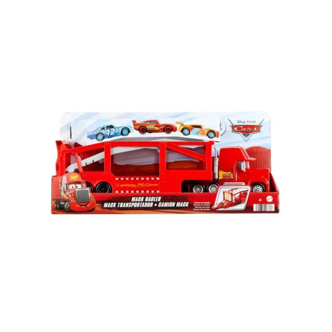 Disney Pixar Cars Mack Hauler Transporter Truck With Ramp | Car Mattel ...