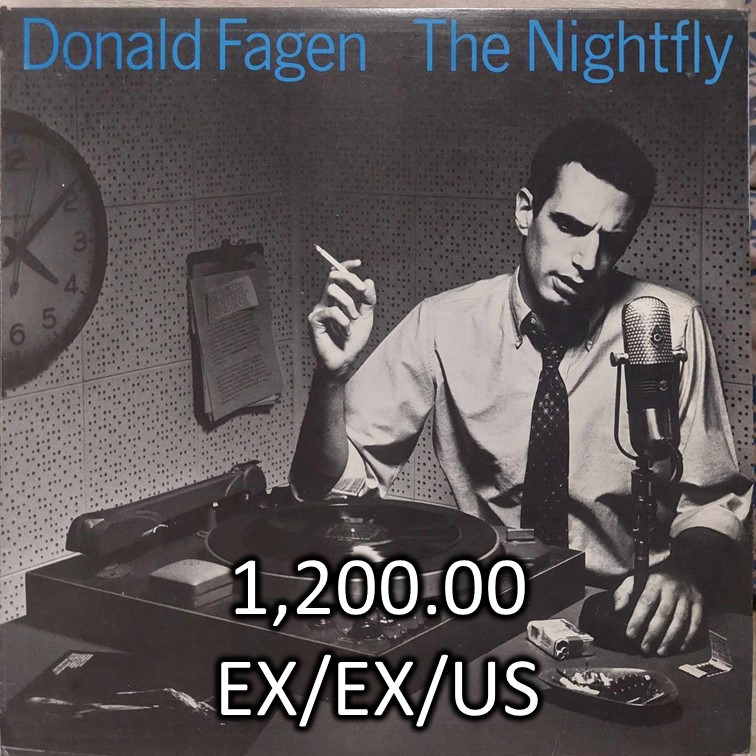 DONALD FAGEN - The Nightfly Vinyl Record, Hobbies & Toys, Music & Media ...