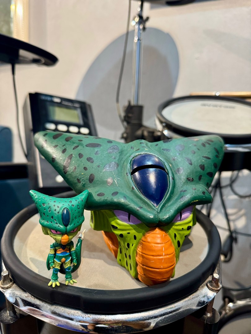 Dragon Ball Cell Coin Bank / Tabung Cell (Imperfect), Hobbies & Toys ...