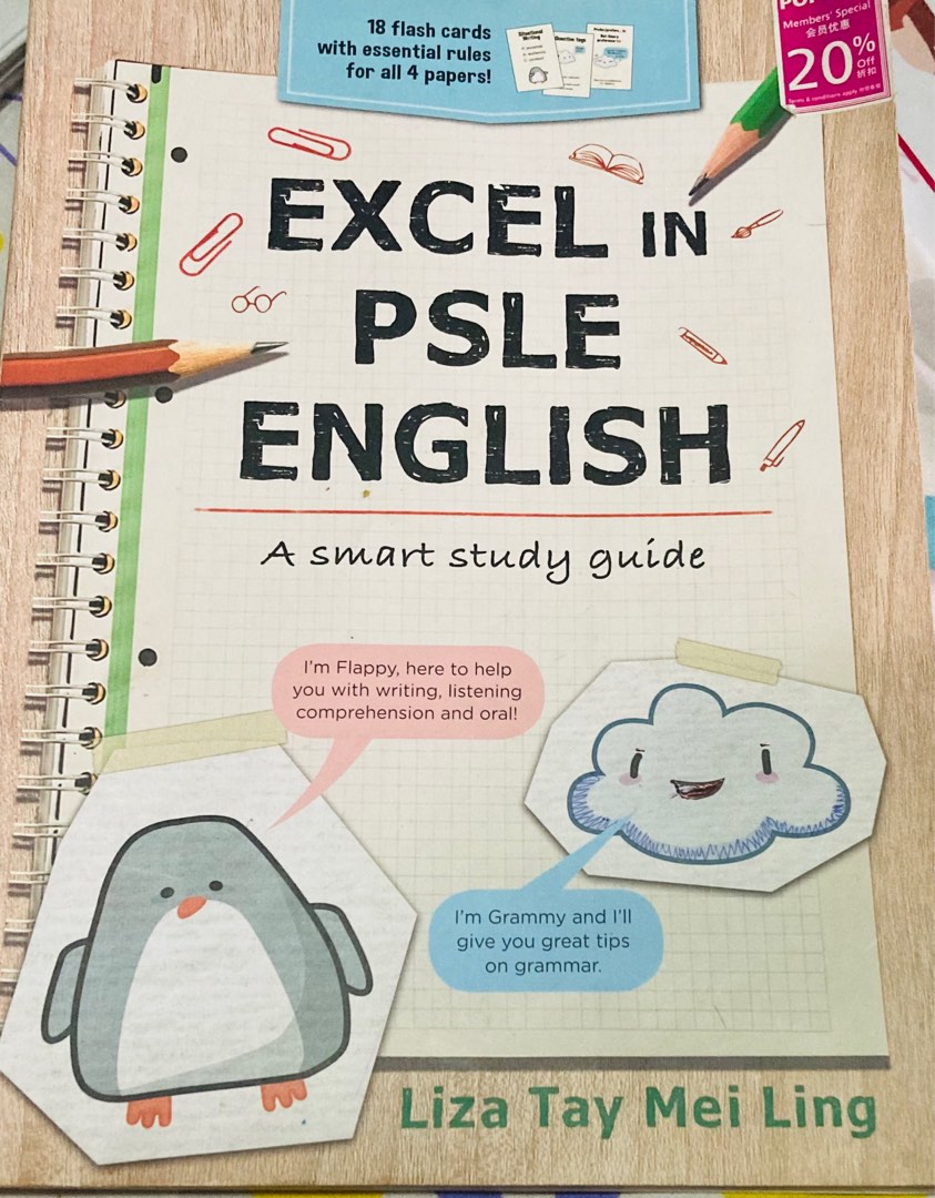 English psle study guide, Hobbies & Toys, Books & Magazines, Textbooks ...