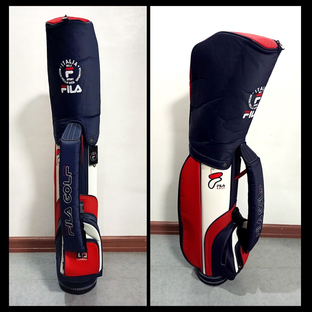 Excellent Condition, FILA Golf Set (Lightweight Golf Bag with Rain Hood ...