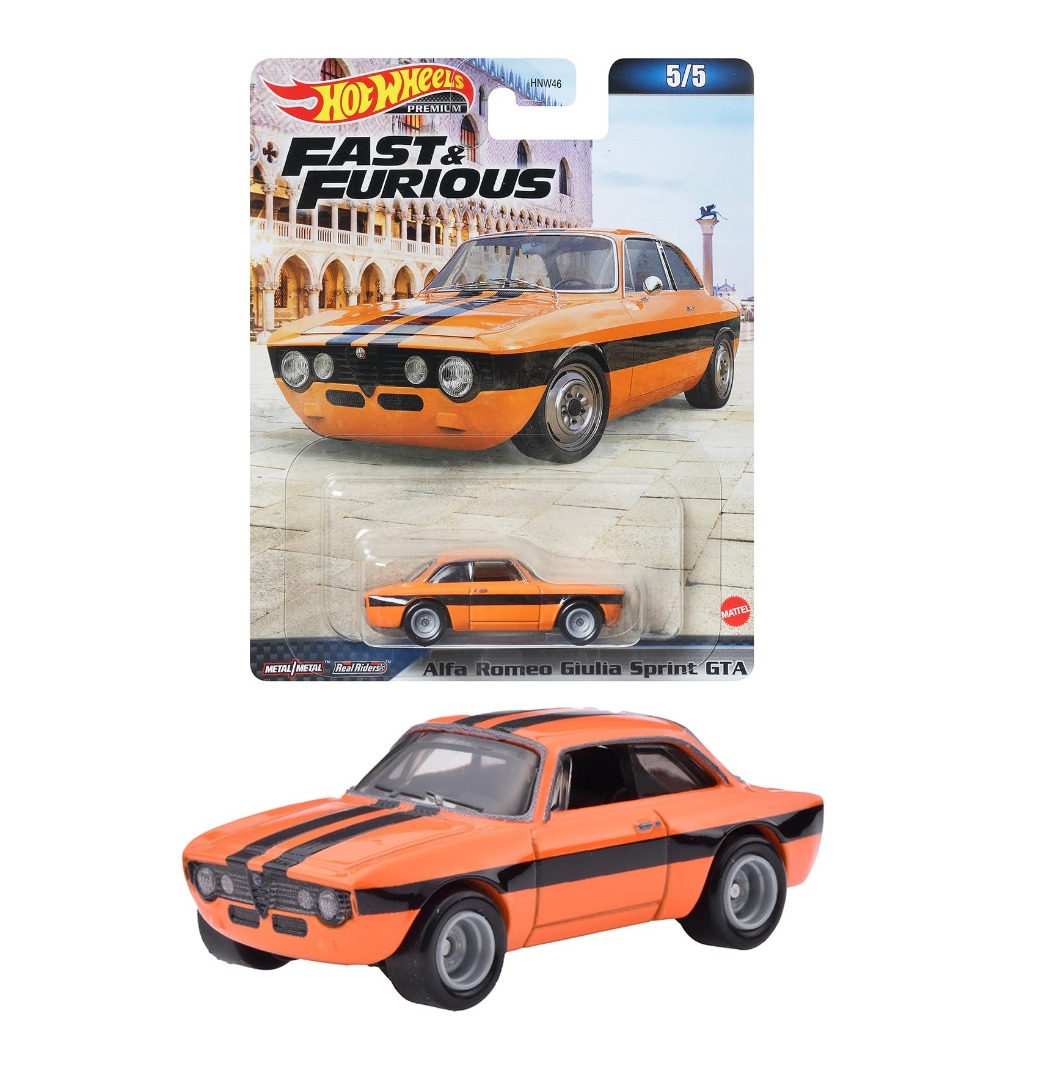 F&F Alfa Romeo Giulia Sprint GTA hotwheels premium fast & furious - fnf ...