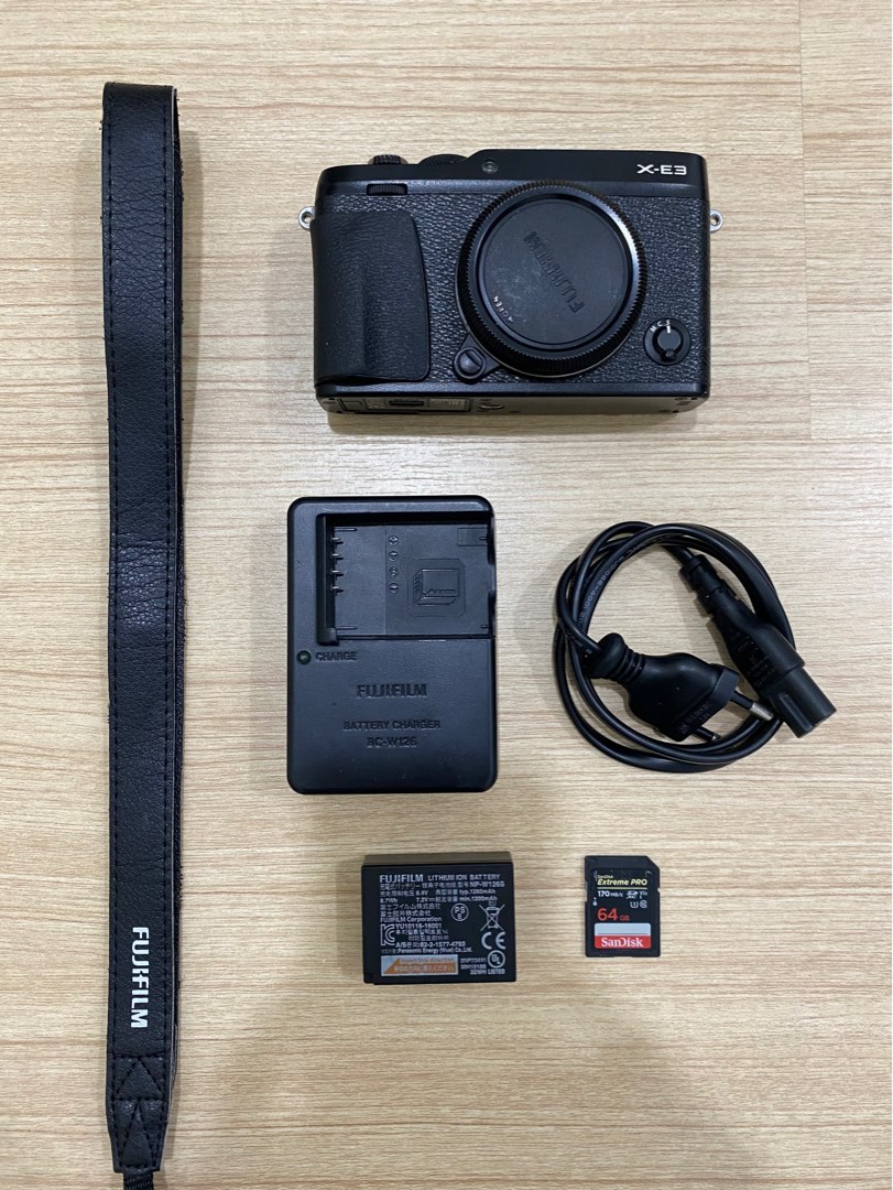 Fujifilm XE3 Black Body Only, Photography, Cameras on Carousell