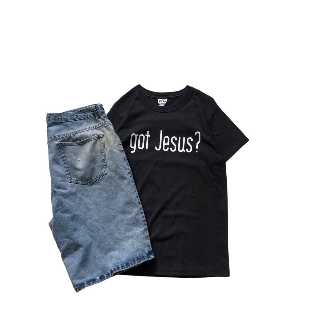 Vintage "got Jesus" Tee, Men's Fashion, Tops & Sets, Tshirts & Polo ...