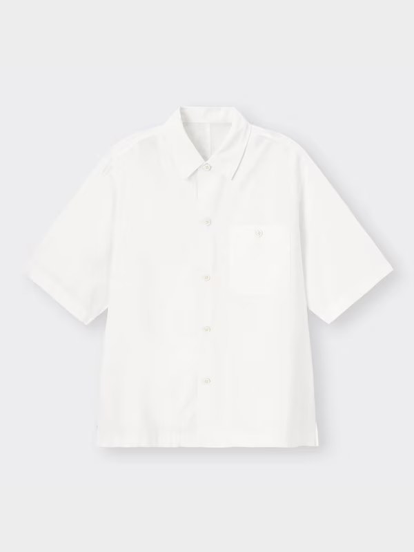 GU Japan Utility Boxy Buttondown Polo, Men's Fashion, Tops & Sets ...