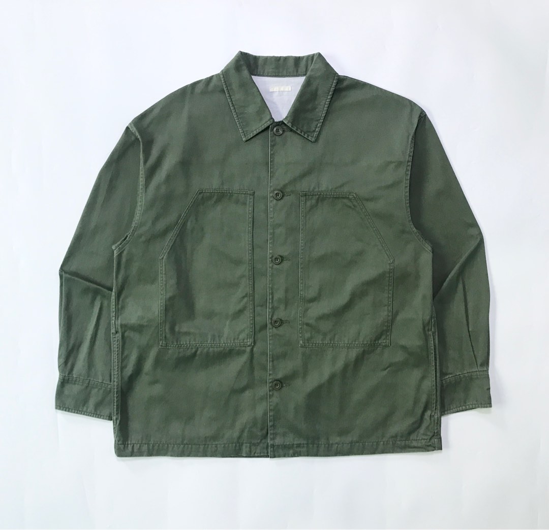 GU Utility Jacket, Men's Fashion, Coats, Jackets and Outerwear on Carousell