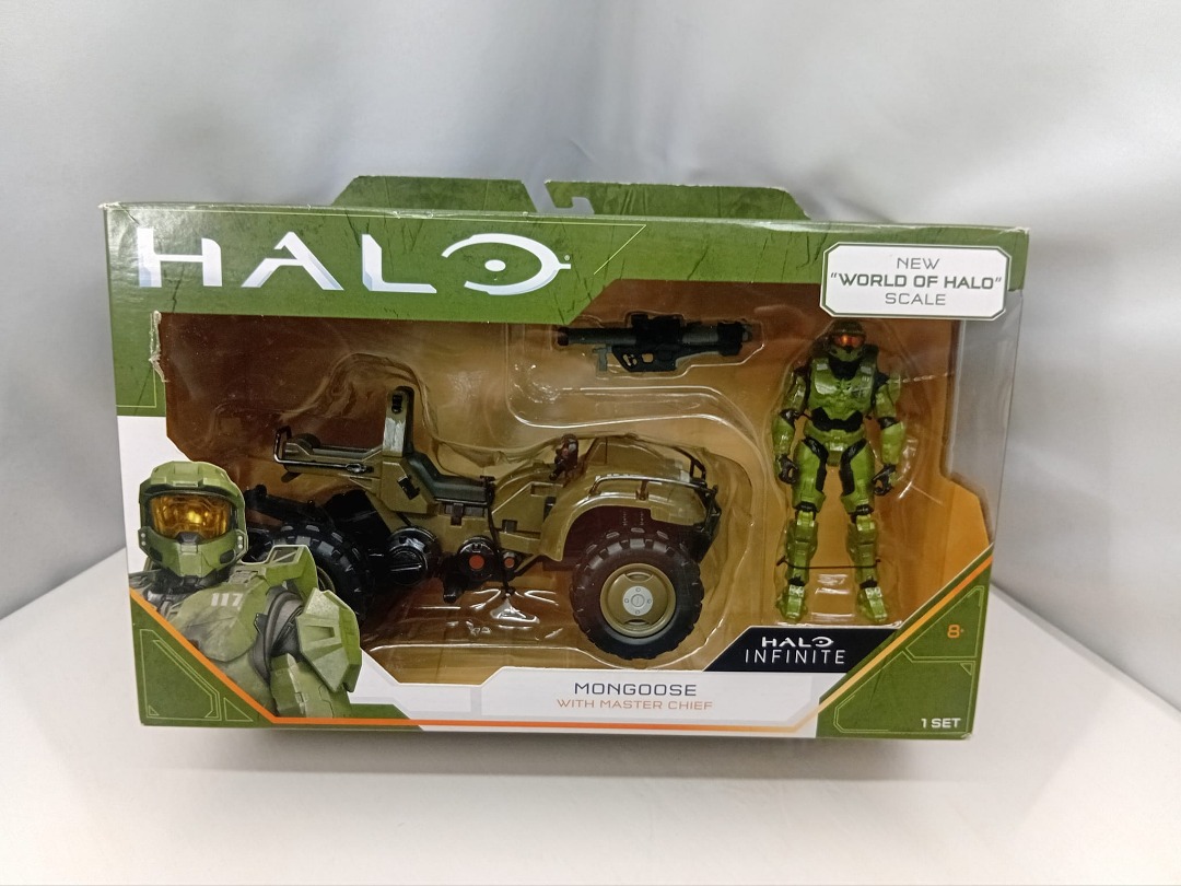 halo mongoose vehicle with 4" master chief figure, Hobbies & Toys, Toys ...