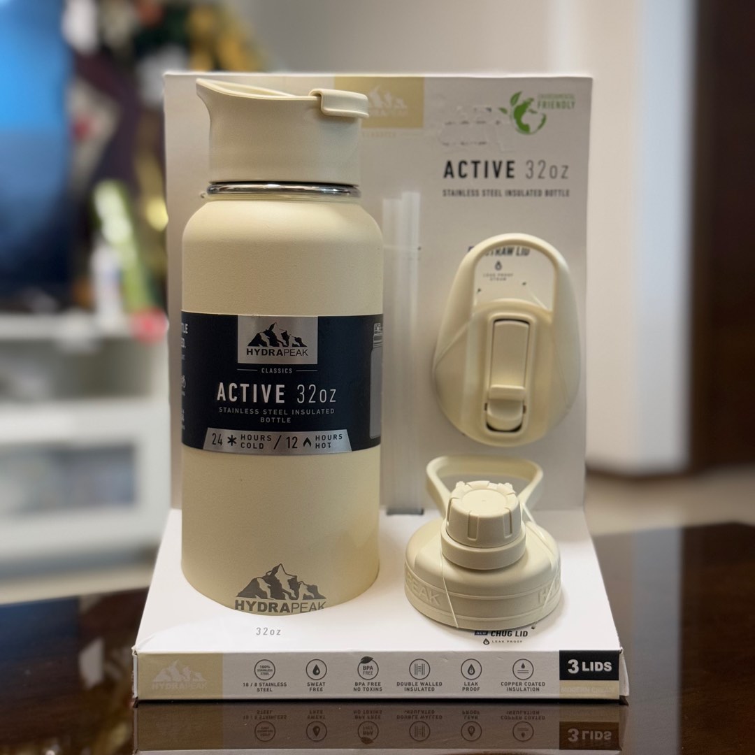 Hydrapeak Classics Active 32oz Stainless Steel Insulated Bottle - BPA ...