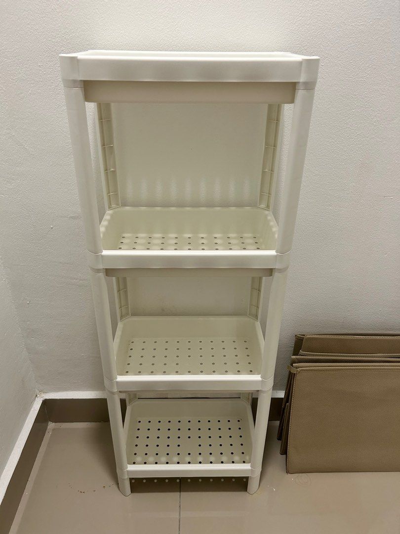 IKEA VESKEN 3 tier bathroom storage rack/rak tandas/organisational ...