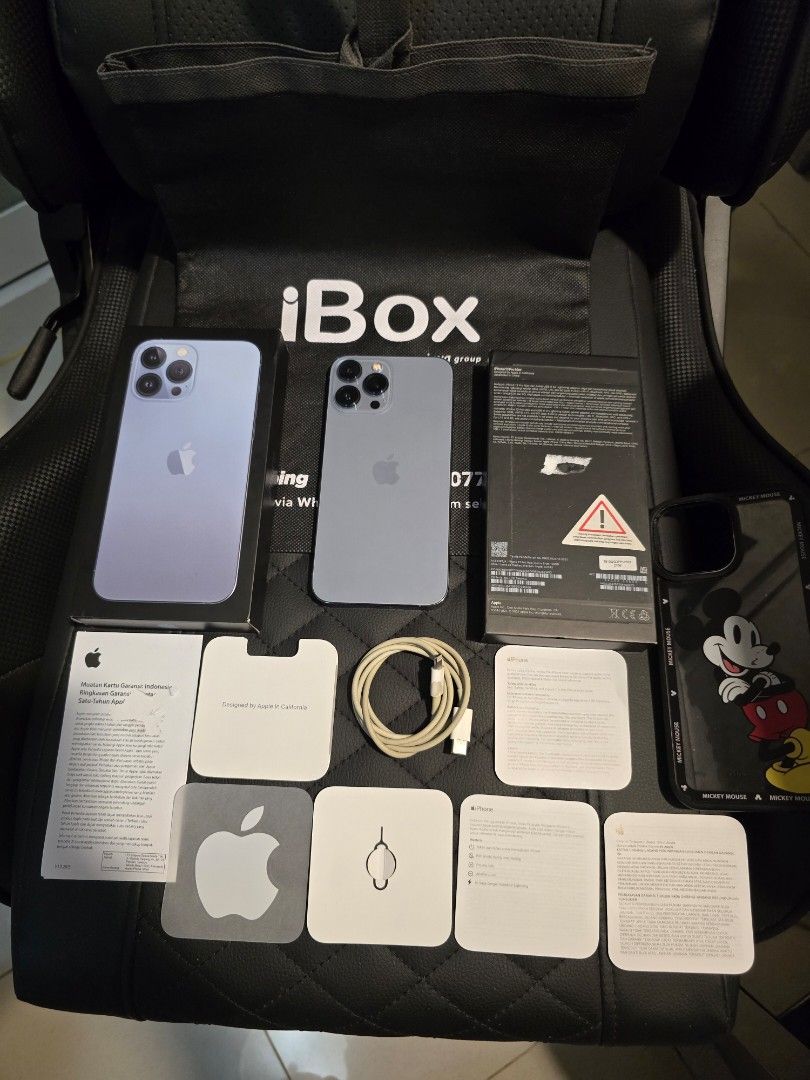 Iphone 13 Pro max 128gb IBOX Resmi fullset lengkap mulus original ...