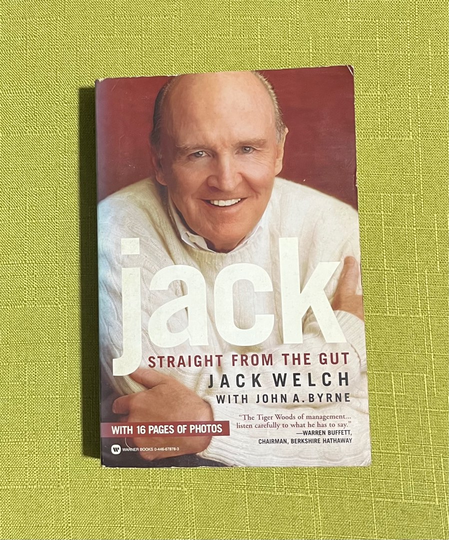 Jack Welch Straight From The Gut, Hobbies & Toys, Books & Magazines ...
