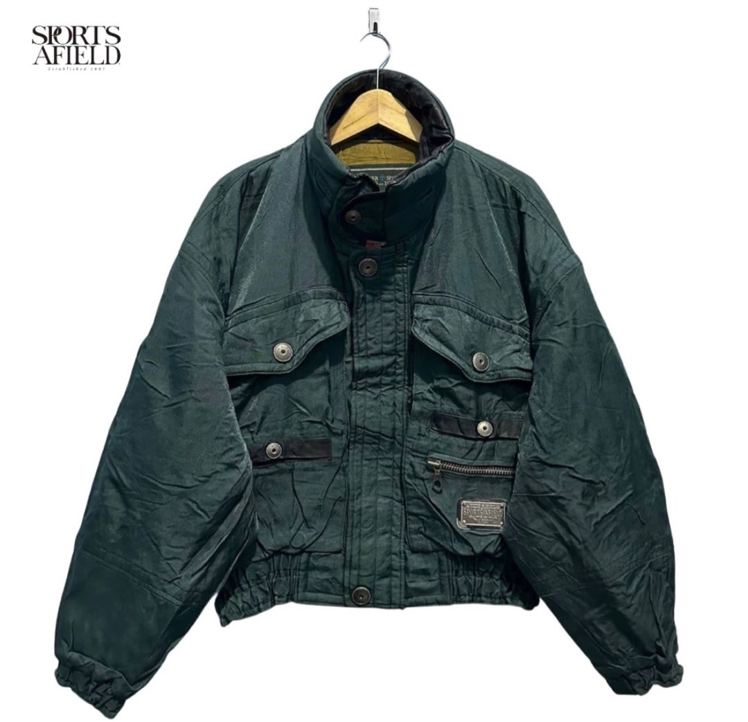 Jacket Motor Super Tebal Merk Sport Afield, Fesyen Pria, Pakaian ...