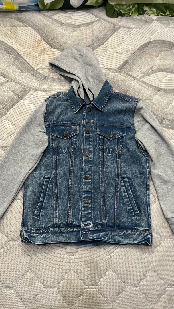 jaket denim jeans shvr ground, Fesyen Pria, Pakaian , Baju Luaran di ...