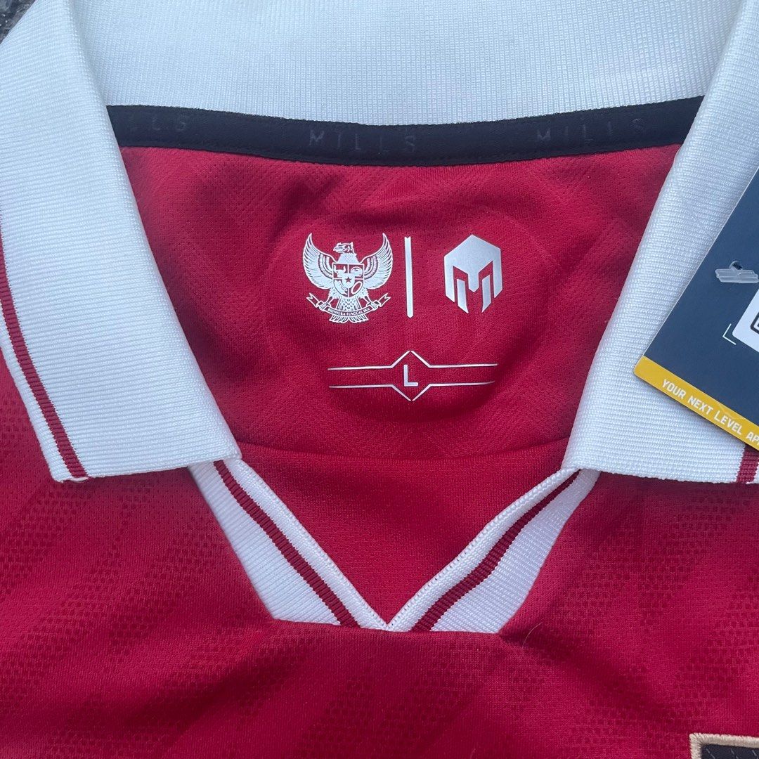 Jersey Timnas Indonesia Original Mills, Olah Raga, Baju Olahraga di ...