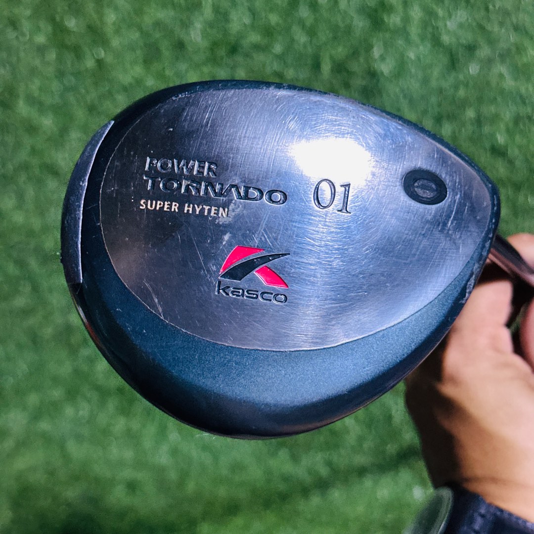 KASCO POWER TORNADO Golf Driver 1 Super Hyten Graphite Shaft Stiff Flex ...