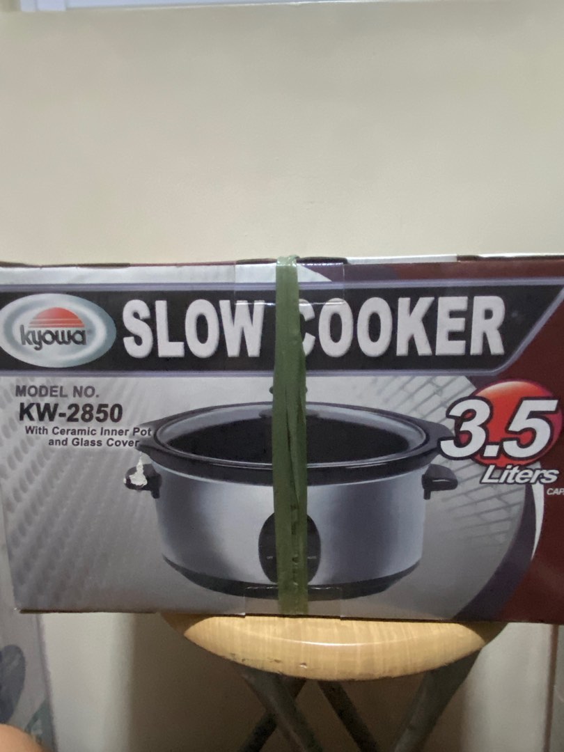 KYOWA slow cooker 3.5L, TV & Home Appliances, Kitchen Appliances ...