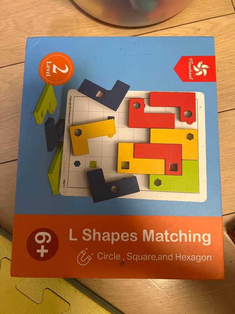 L shape matching, 興趣及遊戲, 玩具 & 遊戲類 - Carousell