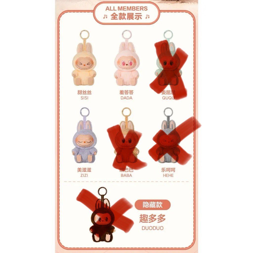 Labubh盲盒, 興趣及遊戲, 玩具 & 遊戲類 - Carousell