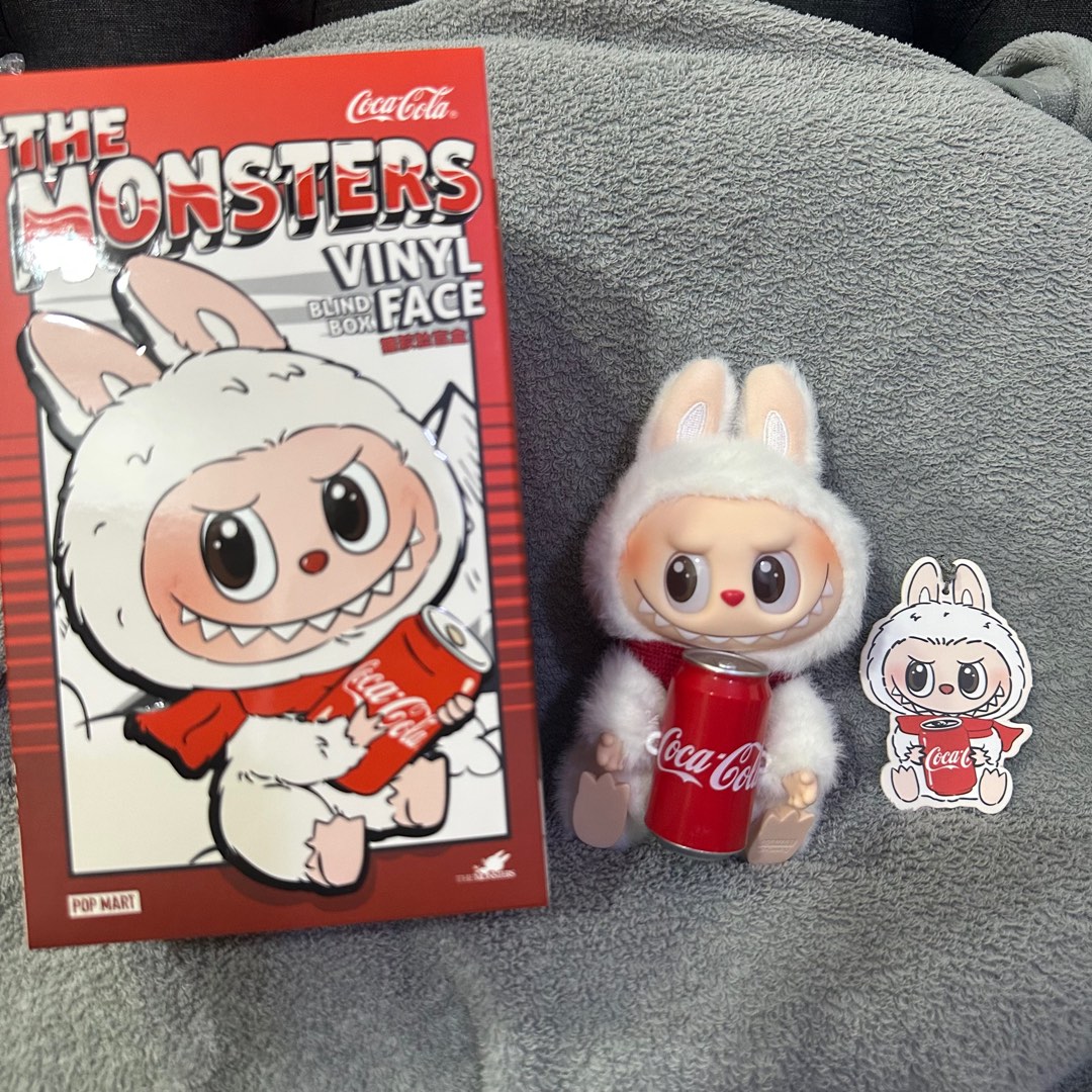 Labubu Coca Cola Series-Happy Factor, Hobbies & Toys, Toys & Games on ...