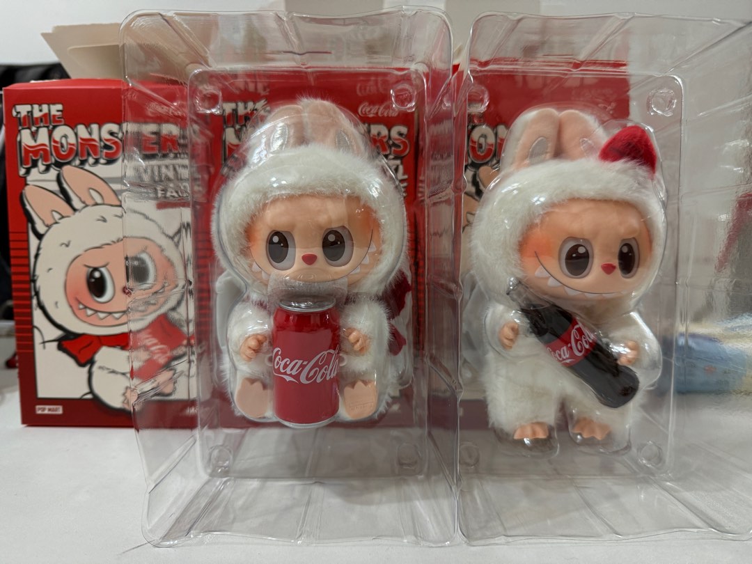 Labubu coke, 興趣及遊戲, 玩具 & 遊戲類 - Carousell