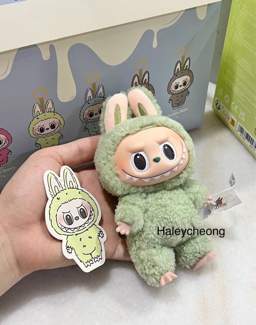 Labubu Green Grape v1, Hobbies & Toys, Toys & Games on Carousell