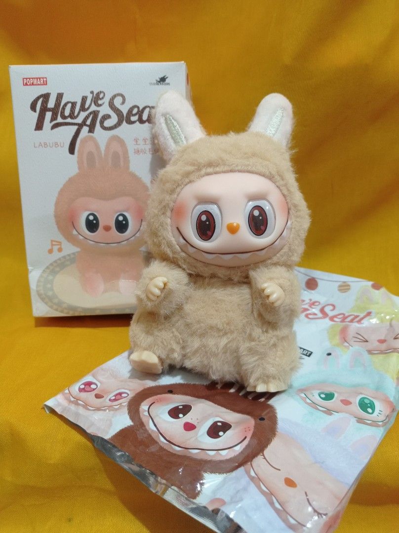 Labubu v2 have a seat BABA, Toys & Collectibles, Mainan di Carousell