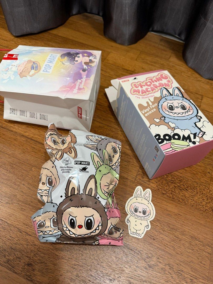 Labubu yellow, Hobbies & Toys, Toys & Games on Carousell