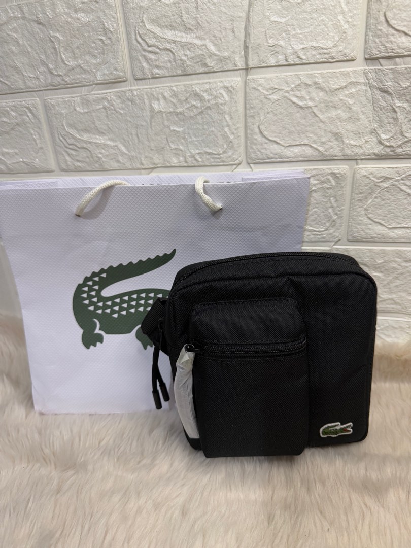 Lacoste Neocroc Adjustable Zipped Camera Bag, Men's Fashion, Bags ...