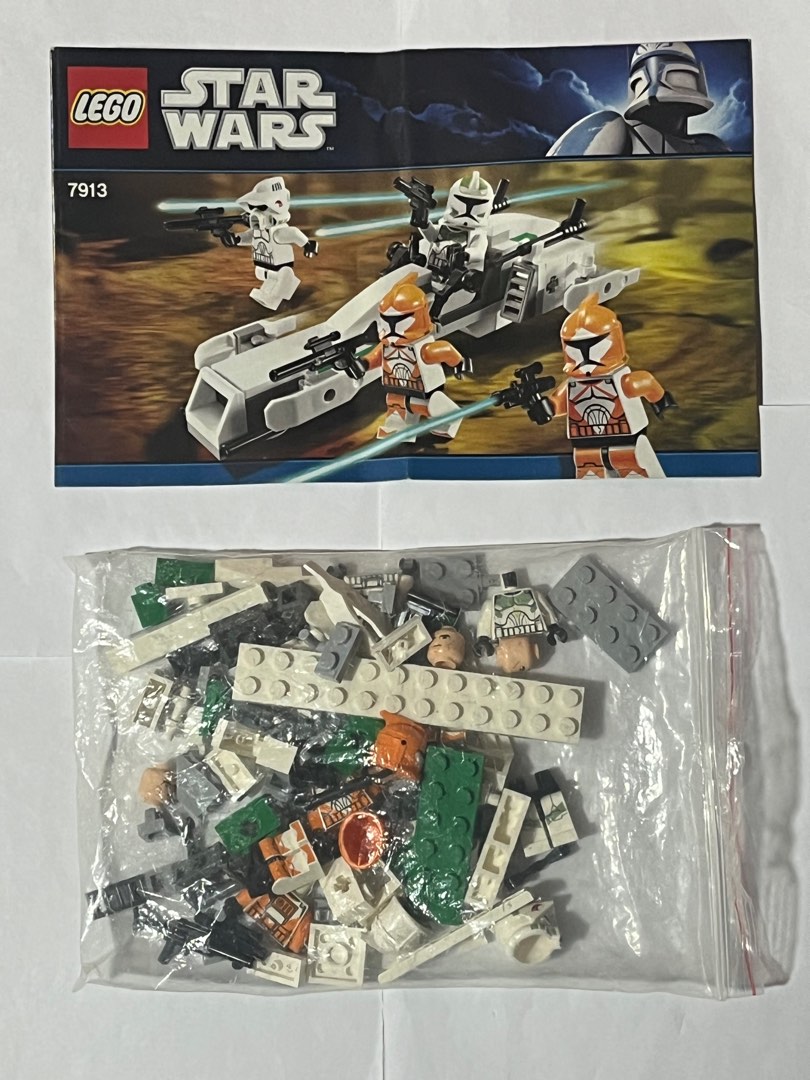 LEGO STAR WARS 7913 Clone Trooper Battle Pack, 興趣及遊戲, 玩具 & 遊戲類 - Carousell