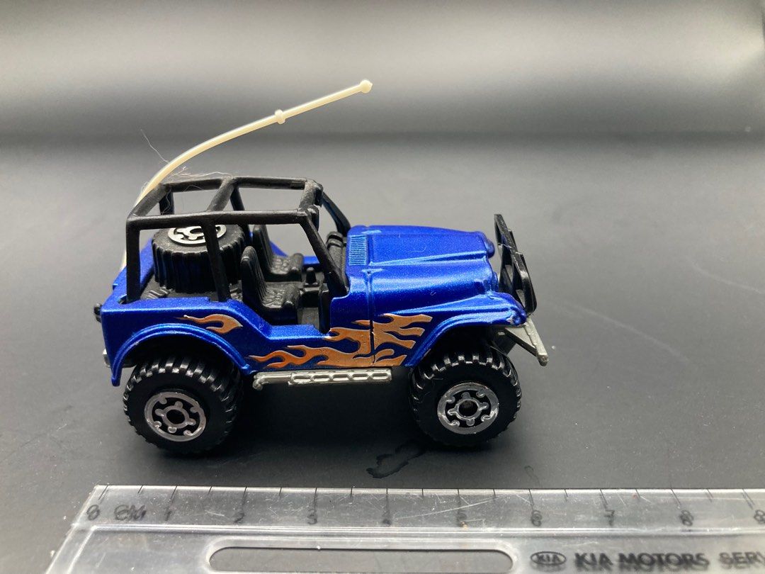 Matchbox Jeep 4x4 Dark Blue, Hobbies & Toys, Collectibles & Memorabilia ...