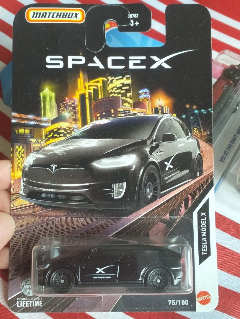 Matchbox Tesla Model X Space X Edition, Hobbies & Toys, Toys & Games on ...