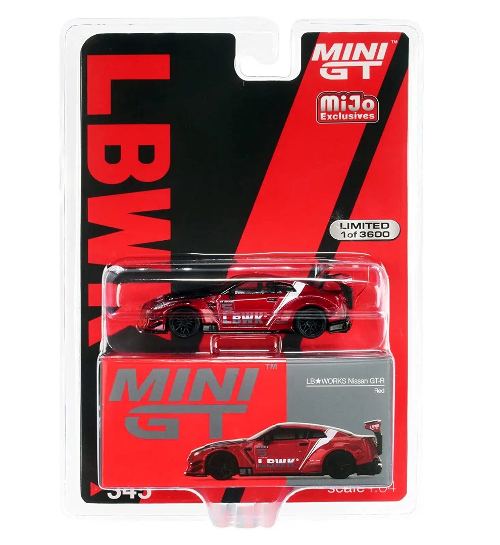 Minigt 345 LB-WORKS Nissan Skyline GTR R35 LBWK blister limited edition ...